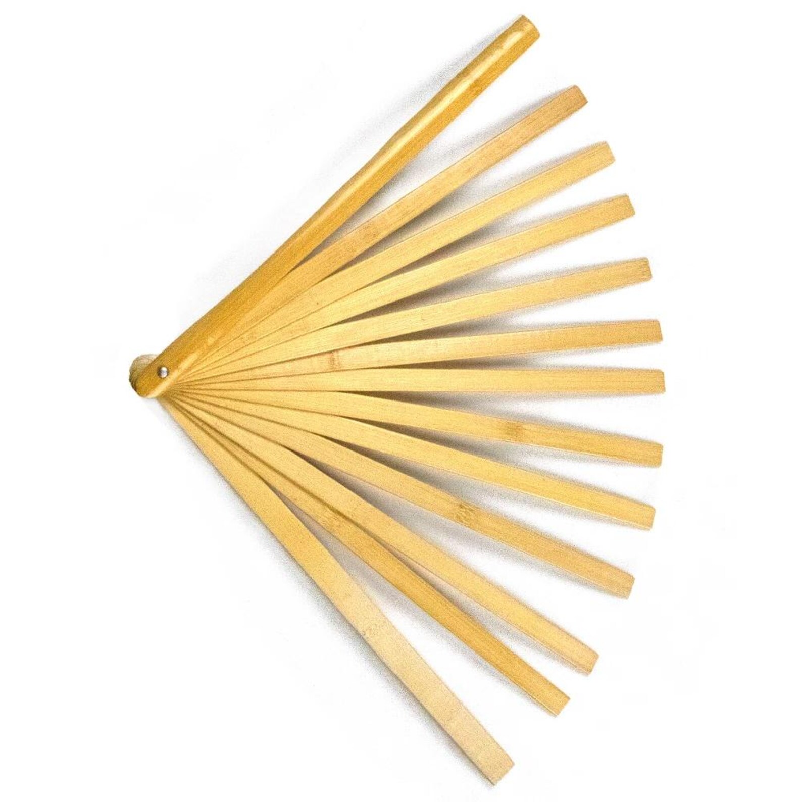 Bamboo Feather Hand Fan Bones, 2-10pcs, Unfinished Folding Staves ...