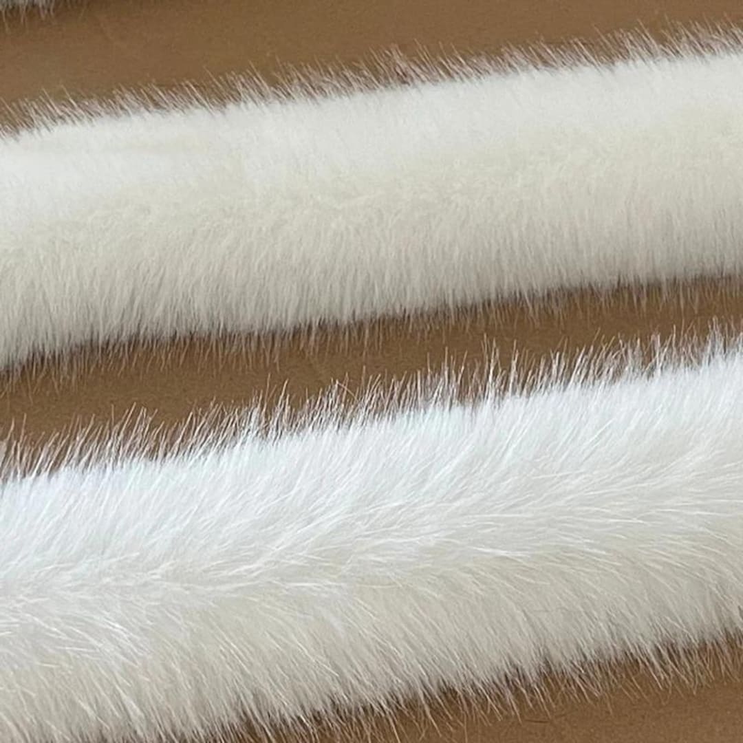 Fake Fluffy Fur Trimming Ribbon Tape, 1mx9cm, for DIY Craft Project ...