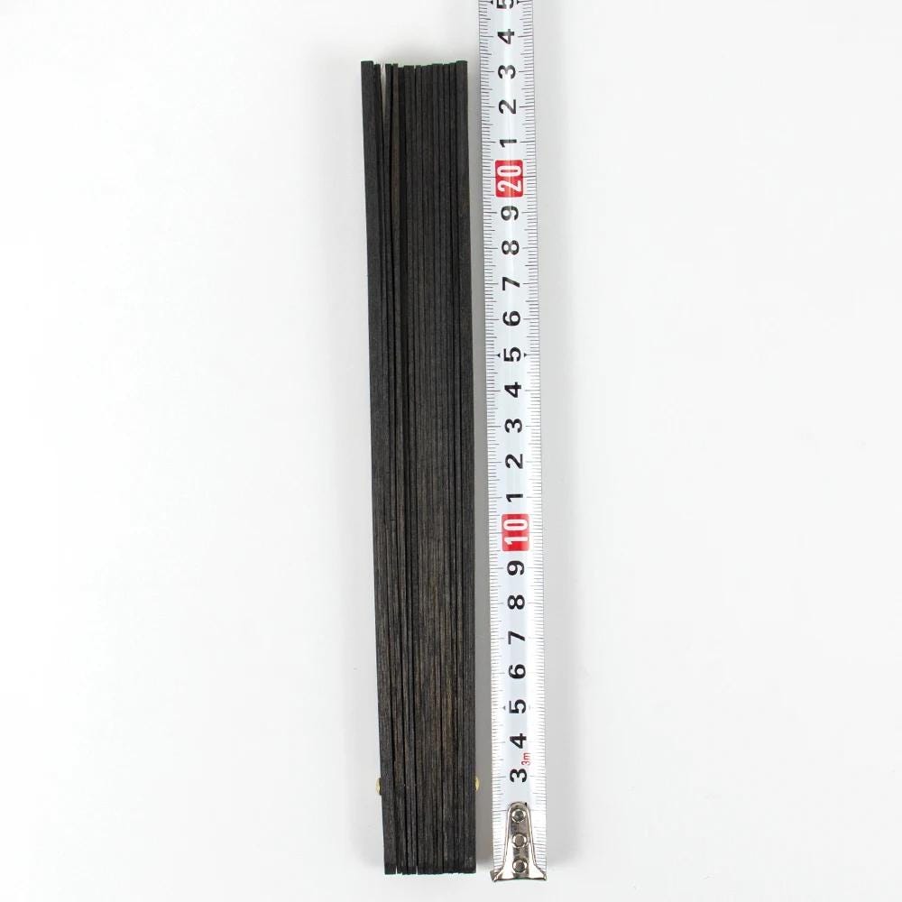 Blank Bamboo Hand Fan 15 Bones, 1-20pcs, Unfinished, Japanese Style for ...