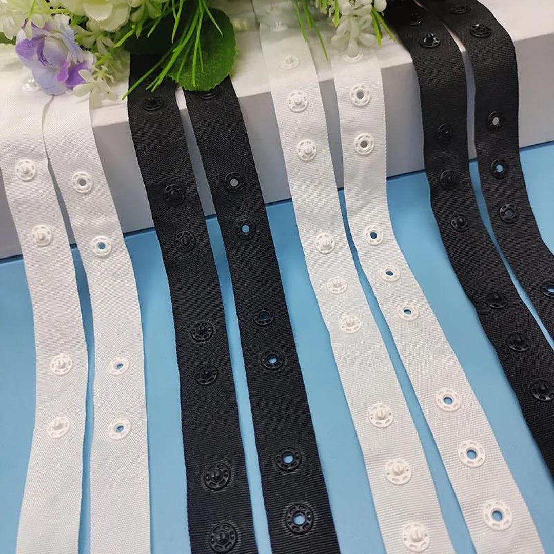 Plastic Snap Ribbon Trim, Sew-in Fastener (2 Yards) - Etsy