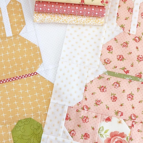 Bunny Rabbit Quilt Pattern Country Bunnies Quilt Pattern PDF - Etsy