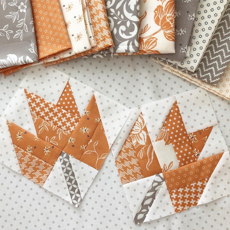 Oak Leaf Quilt Pattern - Etsy