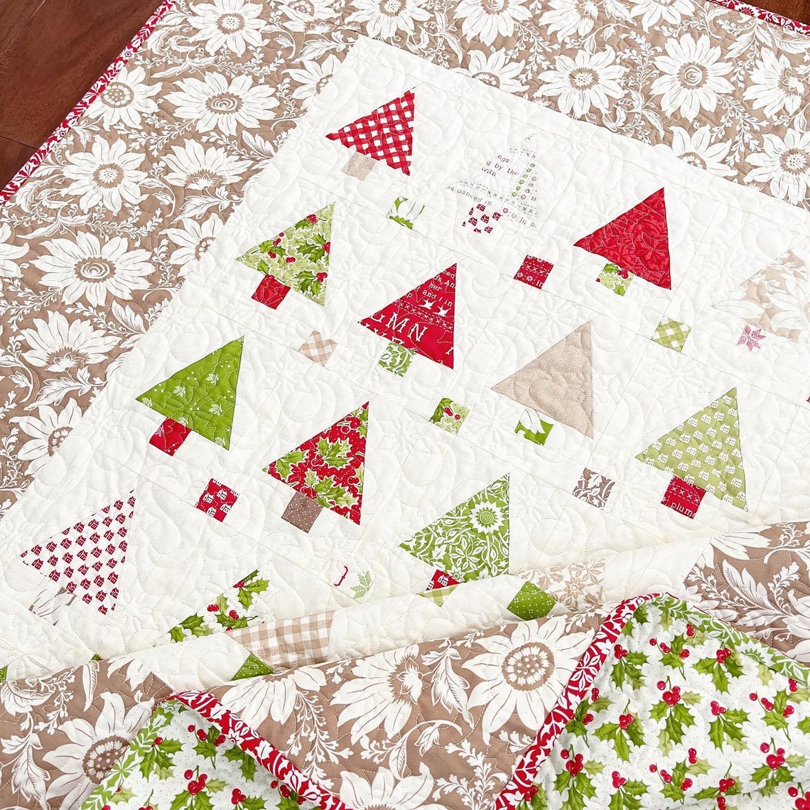 Seedlings Little Trees Quilt Pattern PDF the Pattern Basket - Etsy