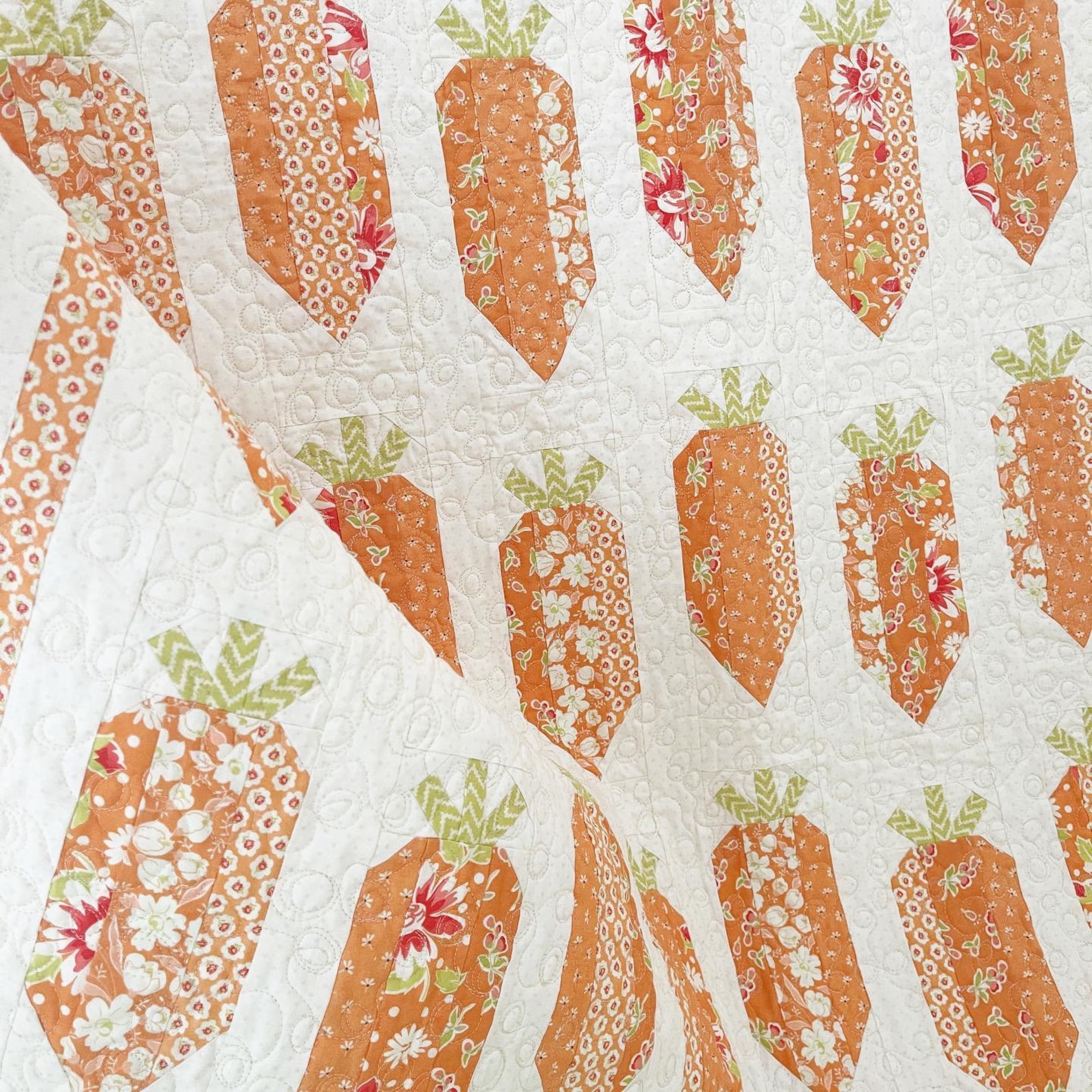 Carrot Sticks Quilt Pattern PDF the Pattern Basket - Etsy