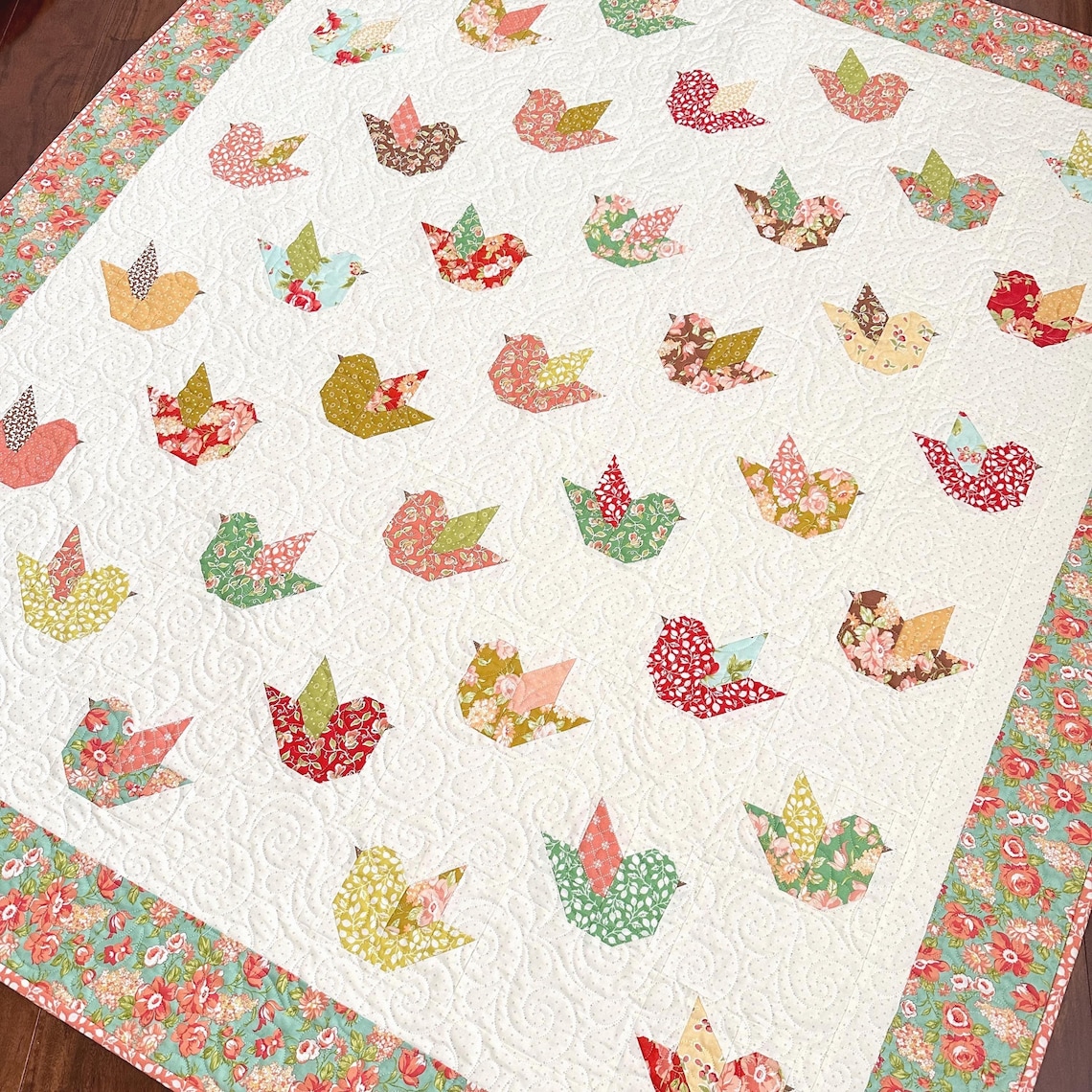 Songbirds | Bird Quilt Pattern PDF | the Pattern Basket - Etsy