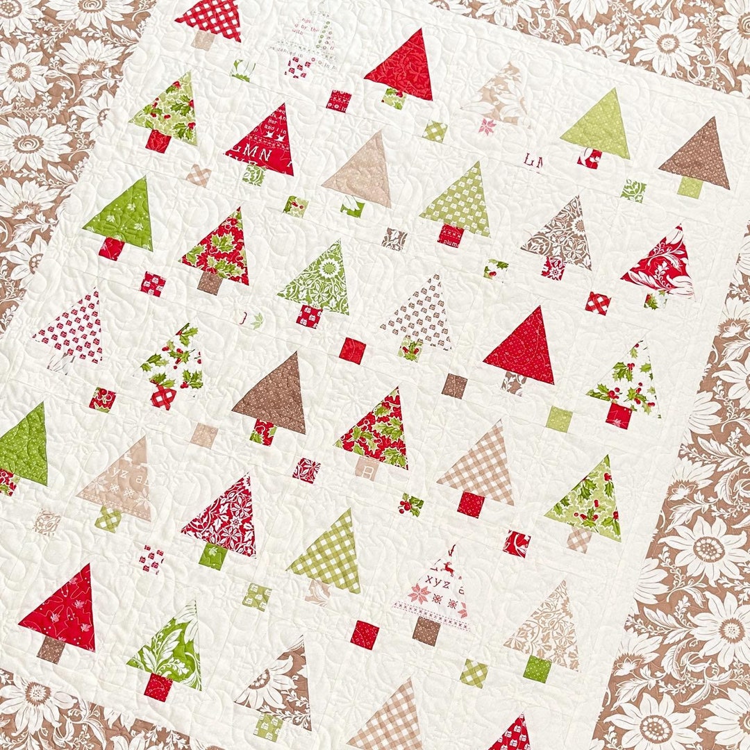 Seedlings Little Trees Quilt Pattern PDF the Pattern Basket - Etsy