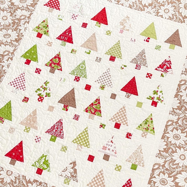 Tree Quilt Pattern - Etsy