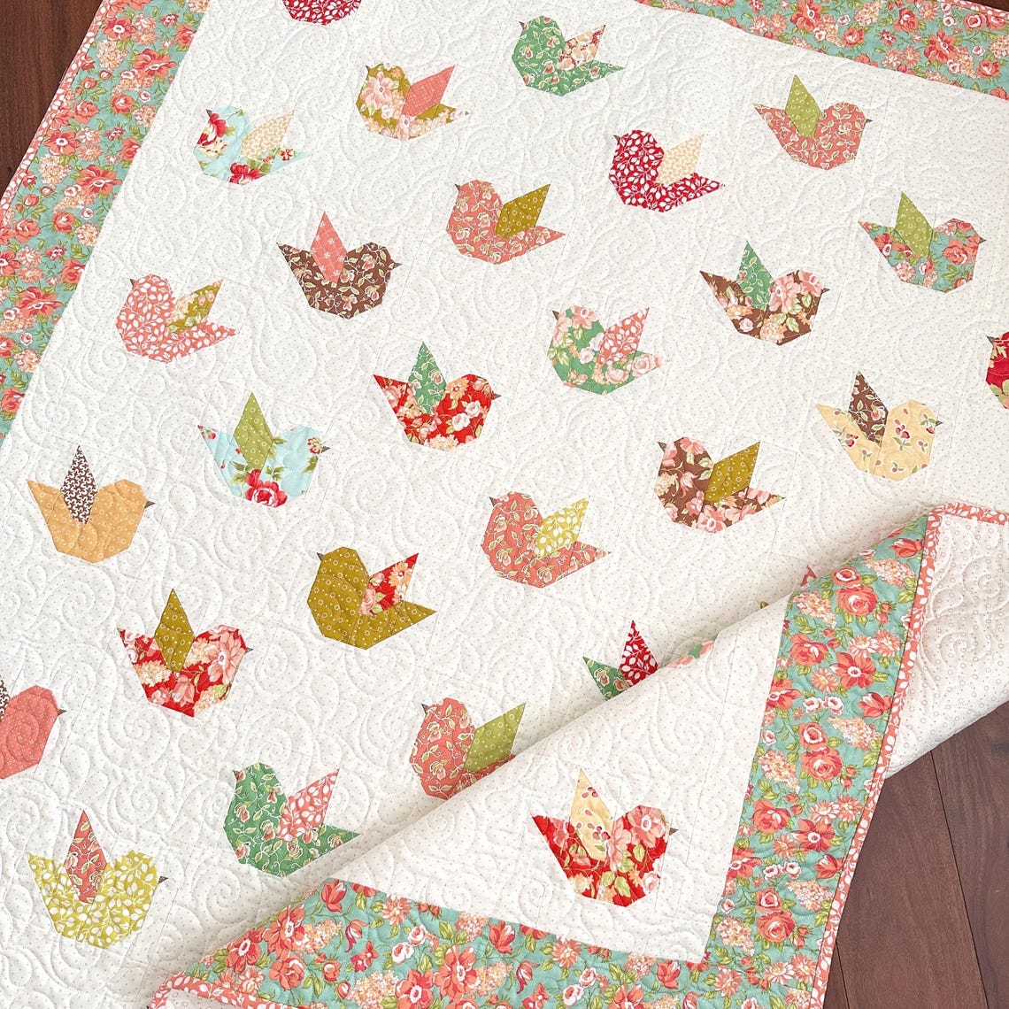 Songbirds | Bird Quilt Pattern PDF | the Pattern Basket - Etsy