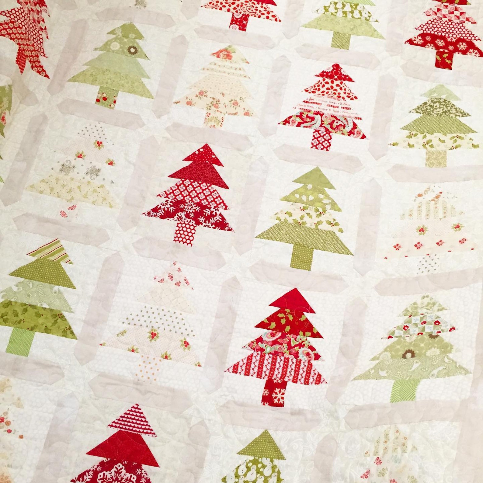 Christmas Tree Pattern Tree Farm Block Pattern PDF the - Etsy