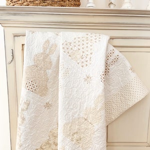 Bunny Rabbit Quilt Pattern | Country Bunnies Quilt Pattern PDF | the ...