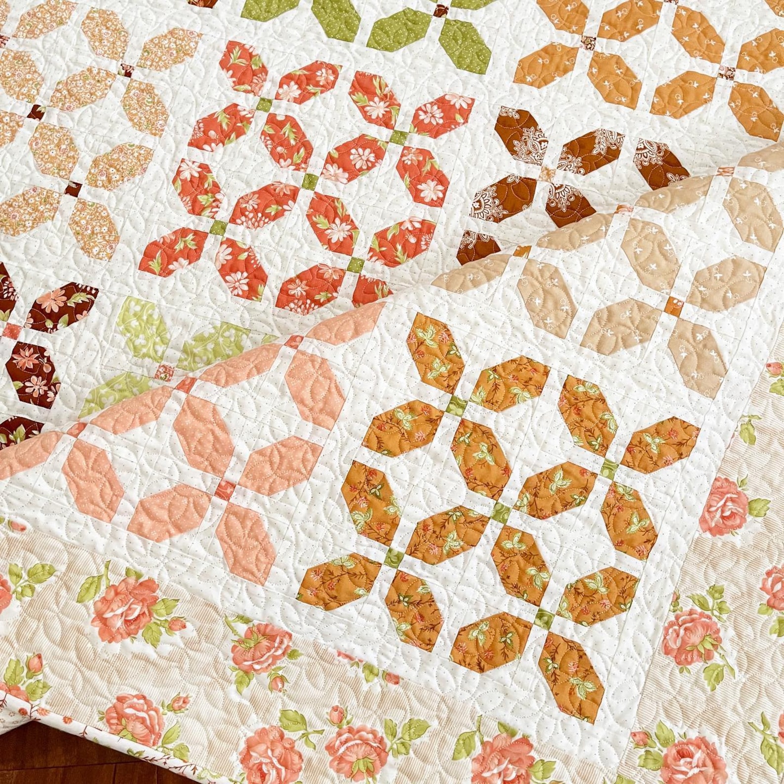 Cross Stitch Quilt Pattern PDF the Pattern Basket - Etsy