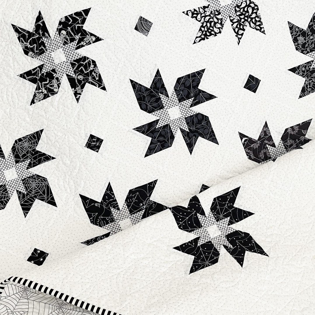 Starry Night Quilt Pattern PDF the Pattern Basket - Etsy