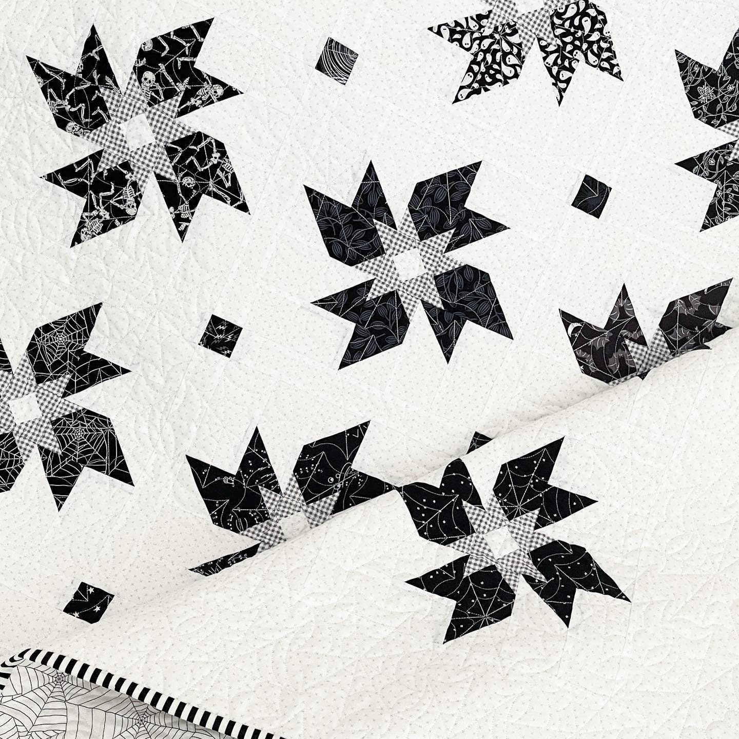 Starry Night Quilt Pattern PDF the Pattern Basket - Etsy