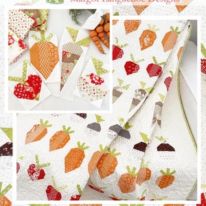 Veggie Garden Quilt Pattern PDF the Pattern Basket - Etsy