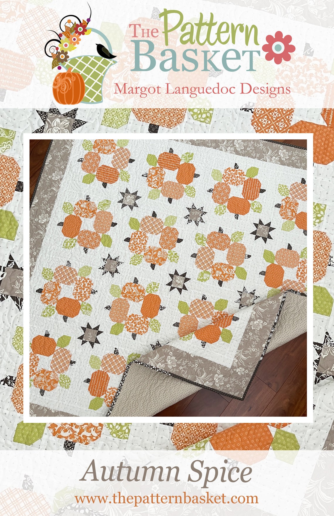 Autumn Spice Quilt Pattern PDF the Pattern Basket | Etsy