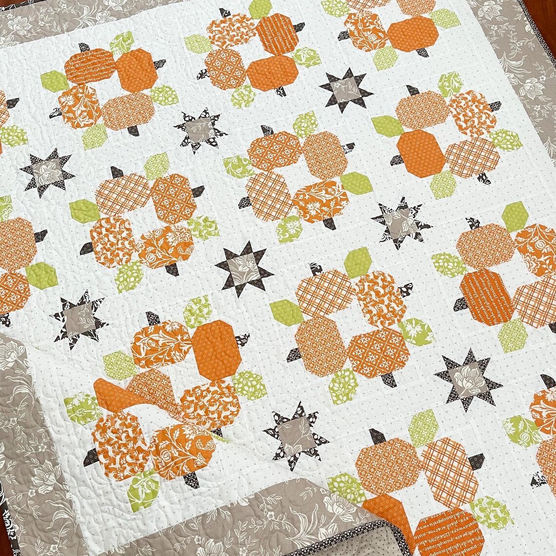 Autumn Spice Quilt Pattern PDF the Pattern Basket | Etsy