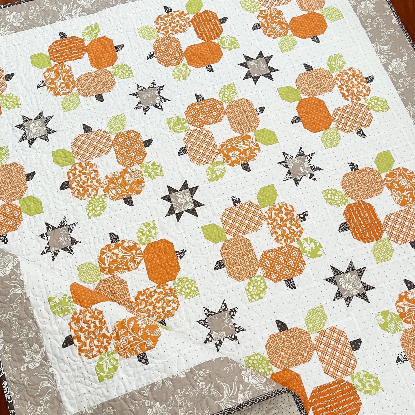 Autumn Spice Quilt Pattern PDF the Pattern Basket | Etsy