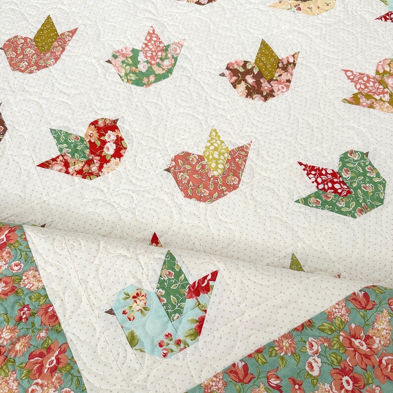 Songbirds | Bird Quilt Pattern PDF | the Pattern Basket - Etsy