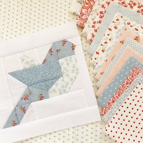 Heart Quilt Pattern Falling in Love Quilt Pattern PDF the - Etsy