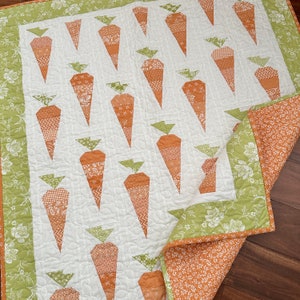 Carrot Patch | PDF Quilt Pattern | the Pattern Basket - Etsy