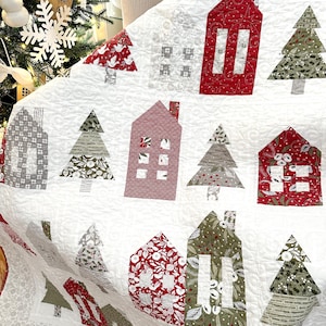 Winter Village | Quilt Pattern PDF | the Pattern Basket - Etsy