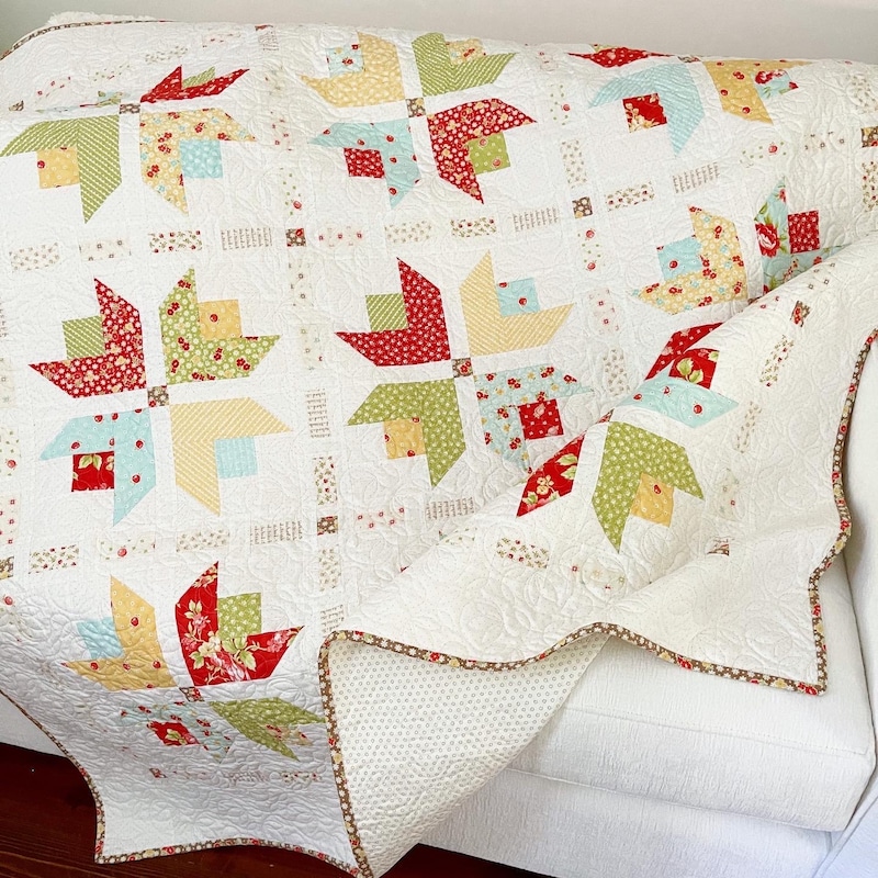 Spring Quilt Pattern - Etsy