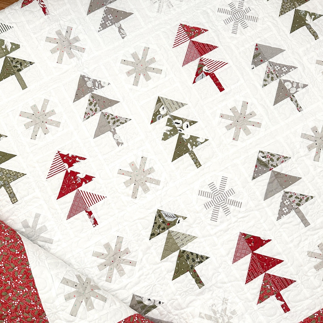 Covered in Snow | Quilt Pattern PDF | the Pattern Basket - Etsy