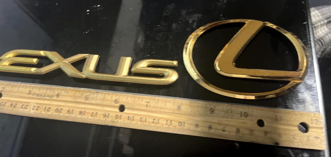 OEM Lexus LS Factory Emblems. Removed From a 95 Lexus That Was Wrecked ...