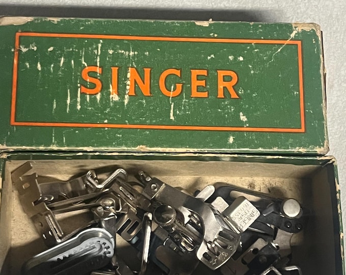 Vintage Singer Sewing Machine Accessories. - Etsy