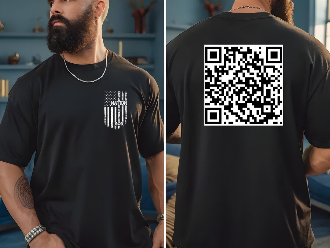 Trump Dance YMCA QR Code T-shirt: Funny Prank Shirt - Etsy