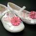 Mini Pink Daisy Shoe Clips for Girls - Etsy