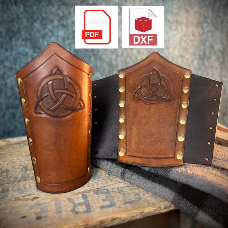 Leather Bracers - Etsy