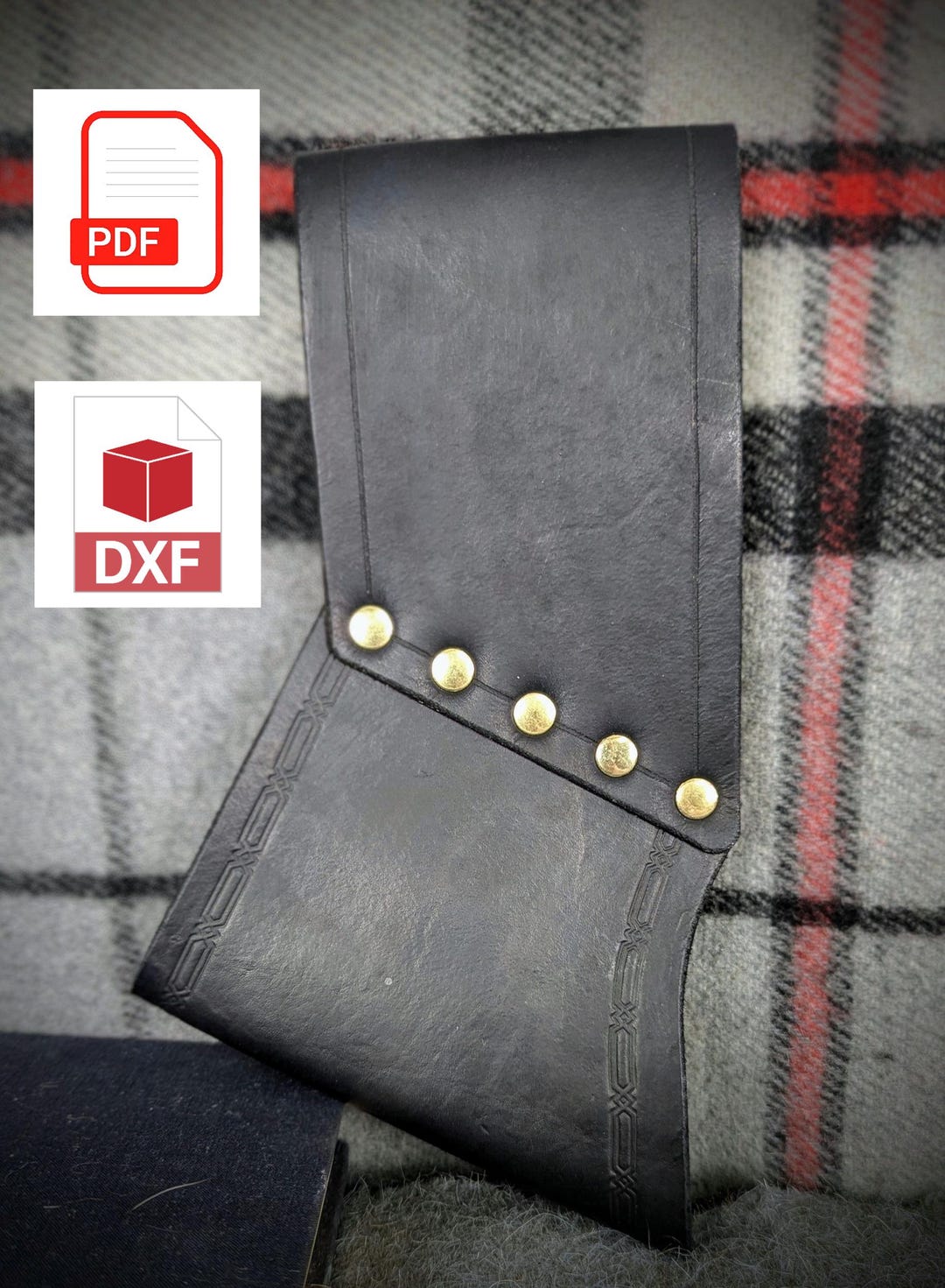 Simple Leather Scabbard Pattern (PDF, DXF, SVG) - Etsy