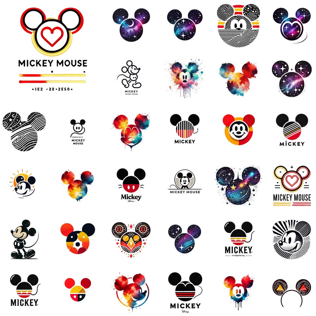 Mickey Mouse Bundle Png, Mickey Mouse PNG, Minnie Mouse PNG, Mickey and ...