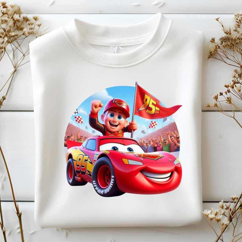 Lightning Mcqueen PNG Bundle, Disney Cars Shirt Designs (digital ...