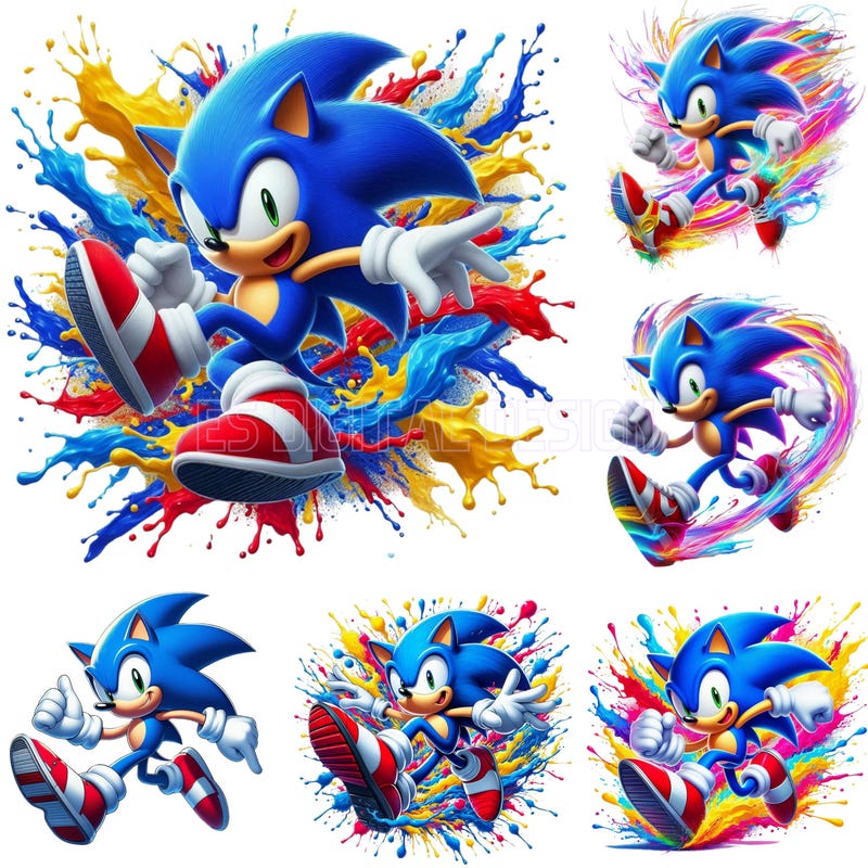 Sonic Poster - Etsy