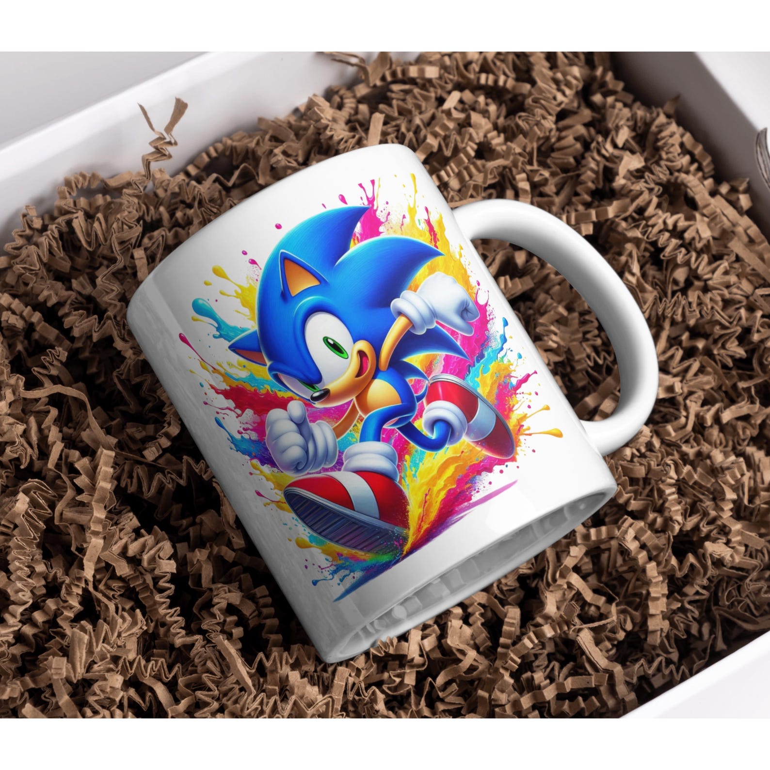 Watercolor Sonic PNG Bundle: Splatter Art Clipart (digital Download) - Etsy