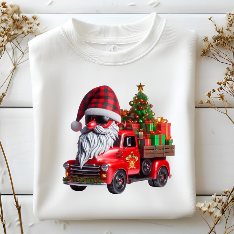 Christmas Truck & Gnome PNG Clipart Pack (digital Download) - Etsy