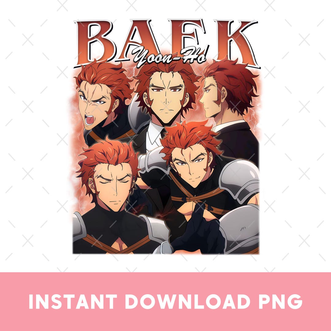 Solo Leveling - Go Gun-hee Png, Print on Demand, Go Gun-hee Design ...
