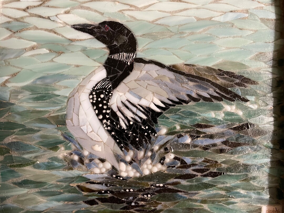 Common Loon Mosaic - Etsy