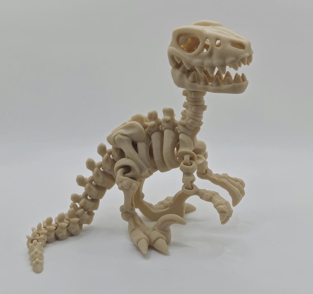 Articulated Raptor Dinosaur – 3d-printed - Fun, Poseable, and Roar-some ...
