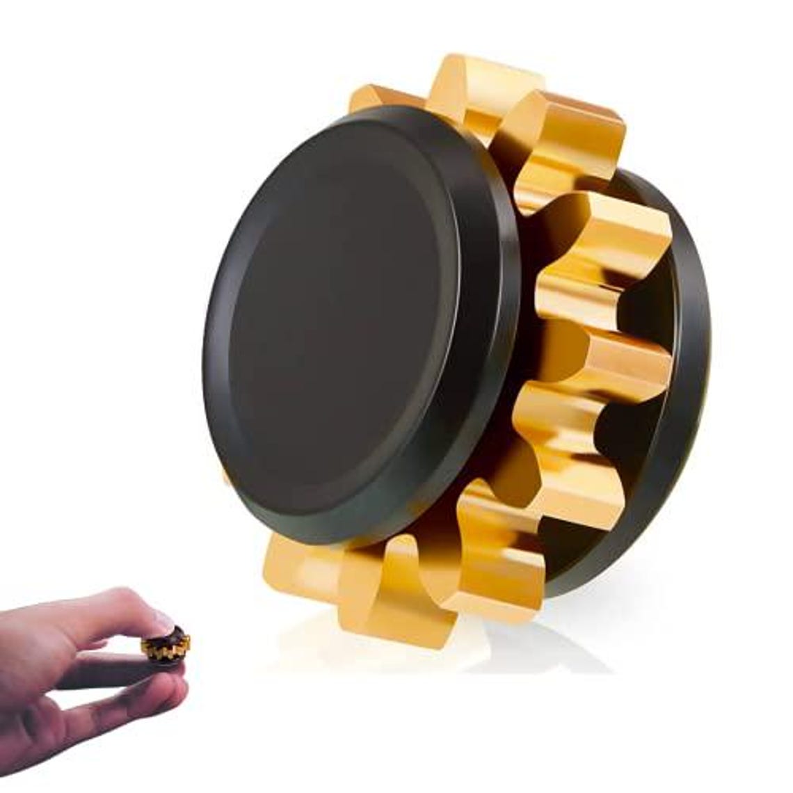 Copper Gear Metal Fidget Spinner Sensory Toy for Adults, Teens and Kids ...