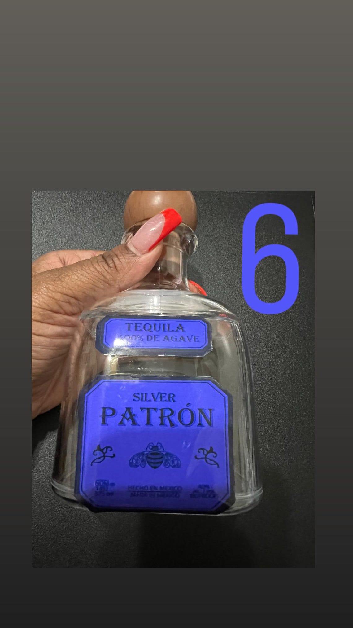 1 Reusable Patron Cups Custom Color Label. NO NAME Color Only. Straws ...