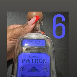 4 Reusable Patron Cups Custom Color Label. ONE Color per Order. No Name ...