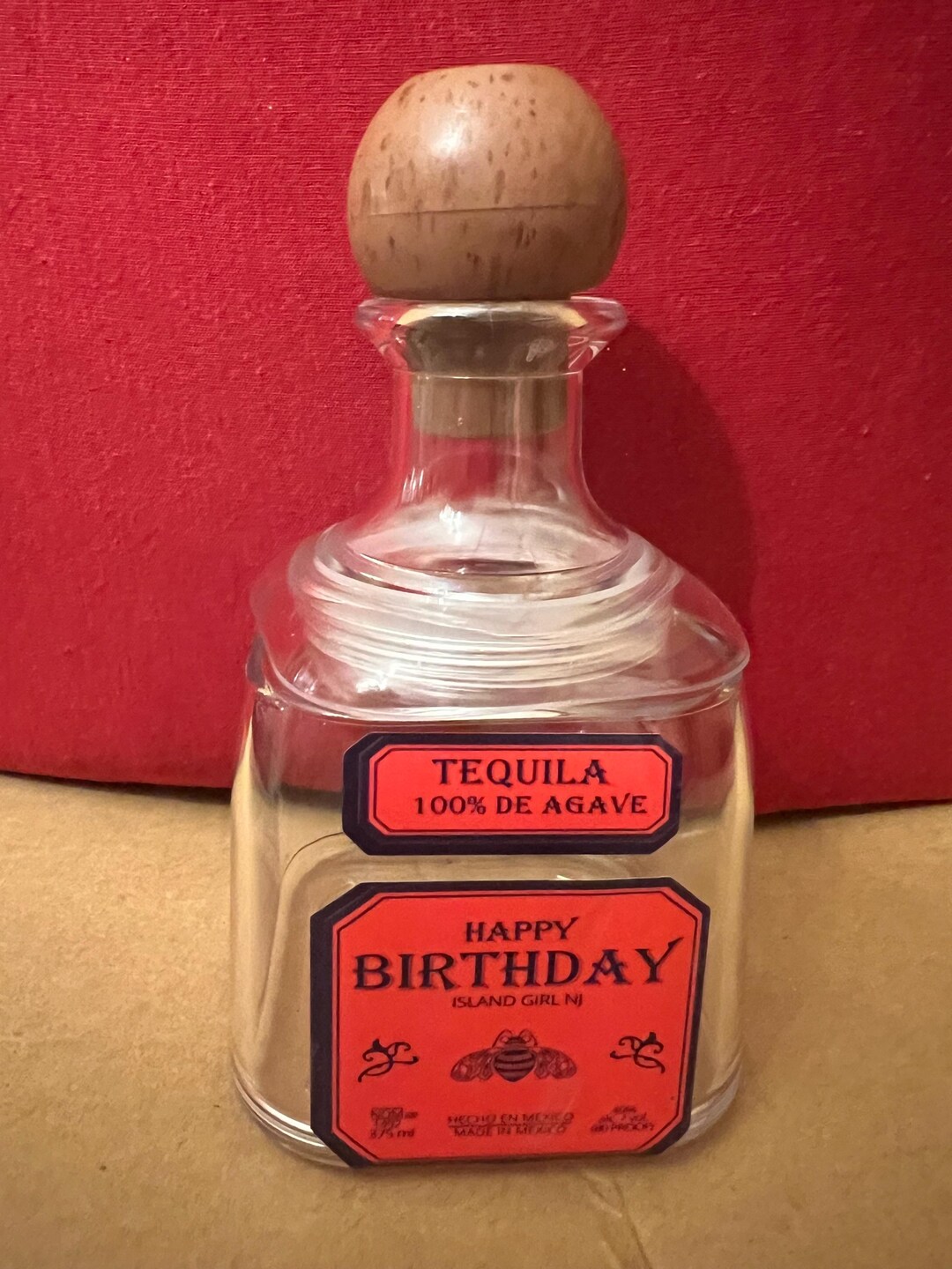 1 Reusable Patron Cups Custom Color Label With Name on Bottom ONLY ...