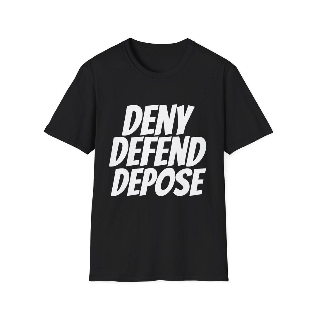 Deny Defend Depose T-shirt - Etsy