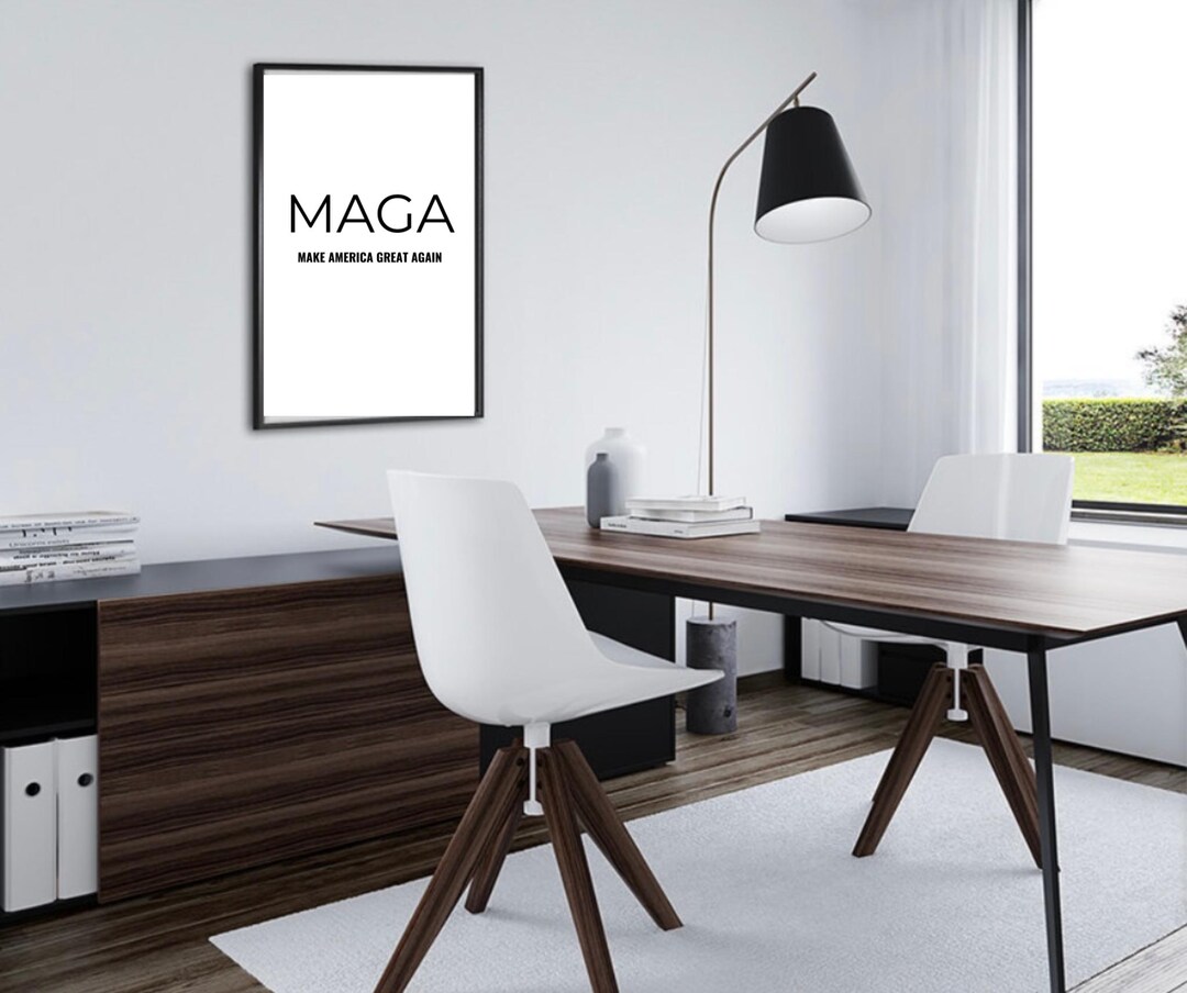 MAGA Make America Great Again Wall Art Printable Digital Download 3 ...