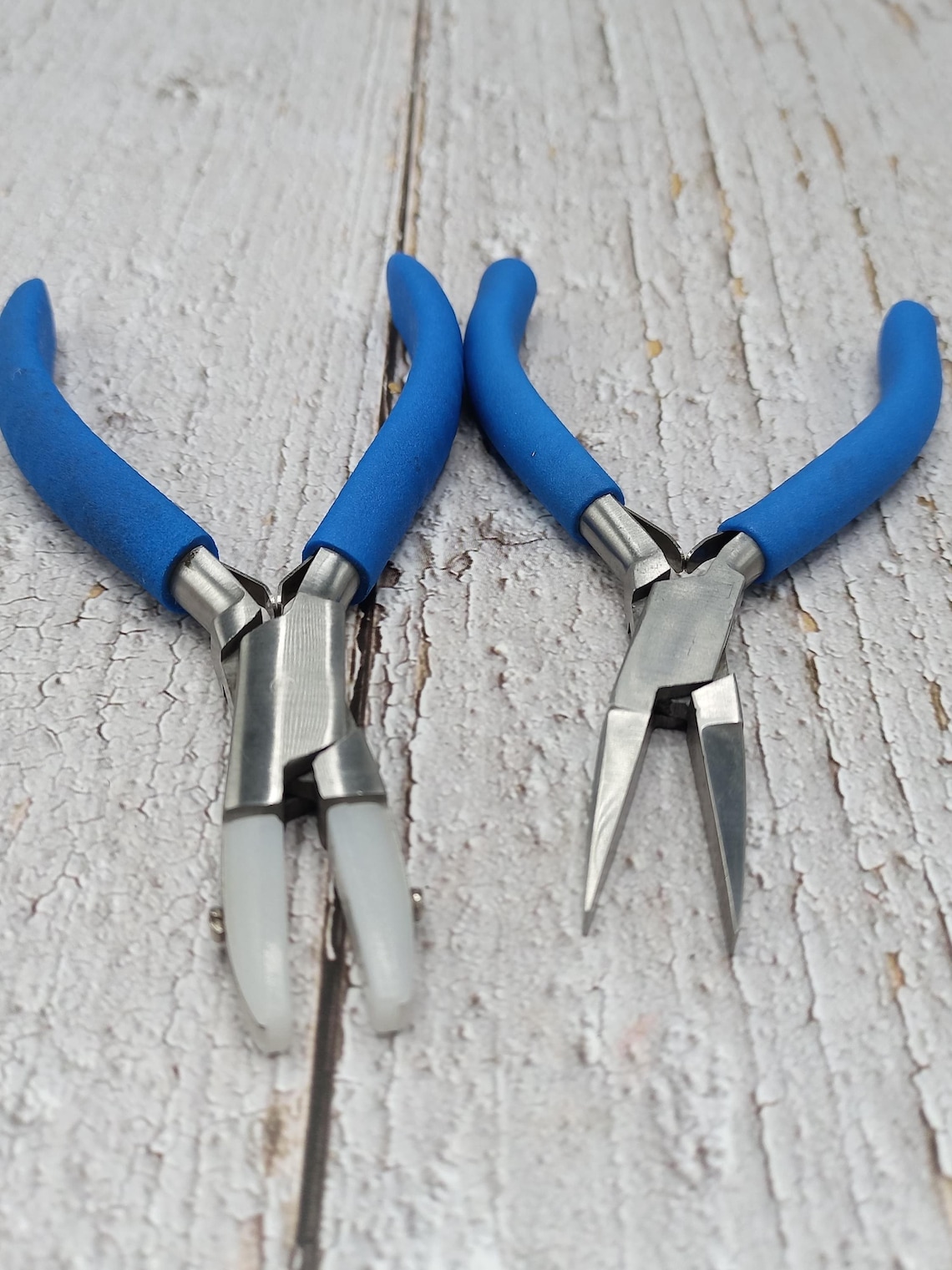 Flat Nylon Jaw and Flat Nose Plier Set of 2 Jewelry Making Pliers - Etsy