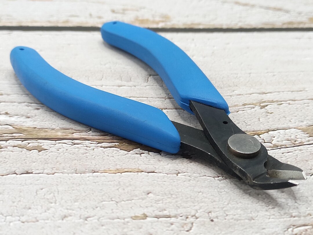 Blue Wire Cutter: Carbon Steel Jewelry Making Tool - Etsy