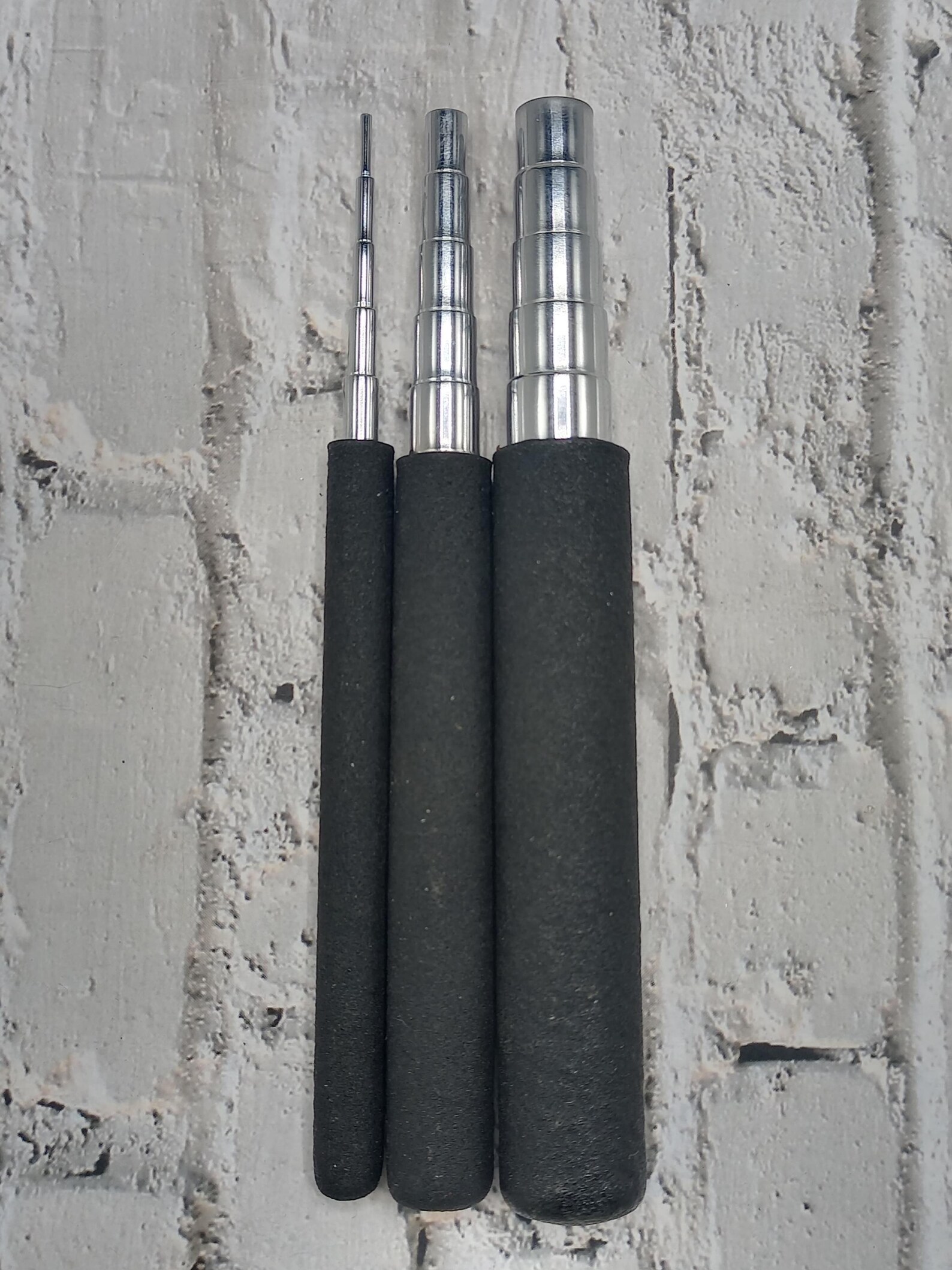 Step Mandrels - Set of 3 - Black Foam Grips - Etsy